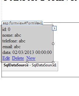 Introdução ao controle FormView do ASP net DevMedia