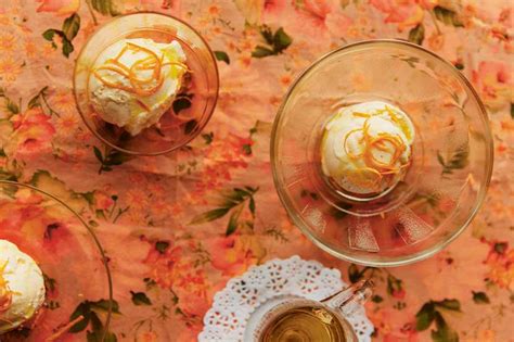 Olive Oil Ice Cream With Orange Zest Breathe Magazine Australia