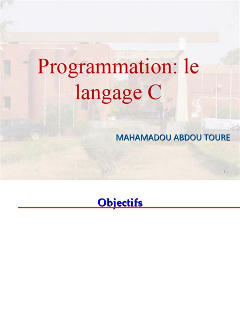 courde programmation pdf programmation informatique langage de programmation