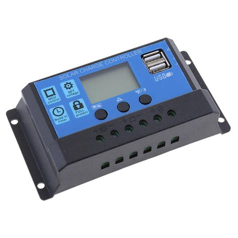 De Carga Sor De Batería De Panel Sor 10a 12v 24v Pwm Pametro