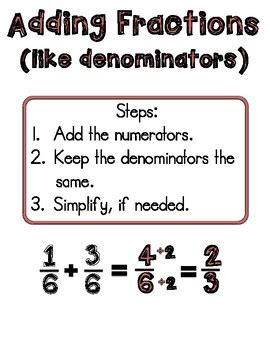 Equivalent Fractions LCM GCF Add Subtract Multiply Divide Fractions