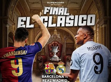 Prediksi Barcelona Vs Real Madrid El Clasico 11 Mei 2025 H2H Susunan