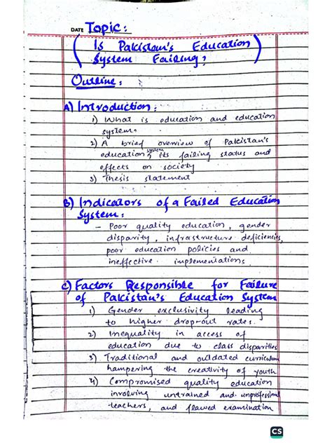 Essay Attempt For Css Pdf