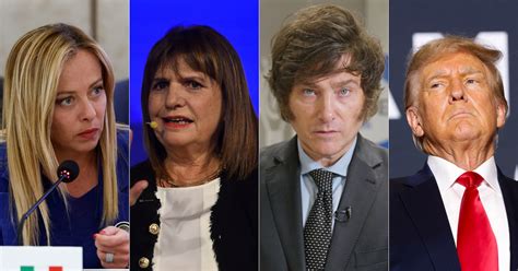 Patricia Bullrich Ahora Mira A Meloni Y Milei Sigue Observando A Trump