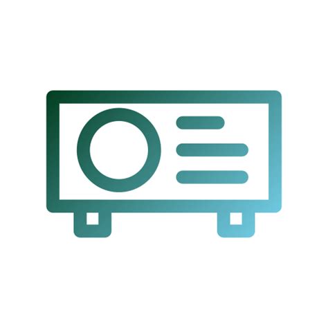 Projector Device Generic Gradient Icon