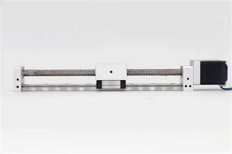 Customizable Mini Ball Screw Linear Guide Rail With Nema14 Motor For Screen Printing Linear