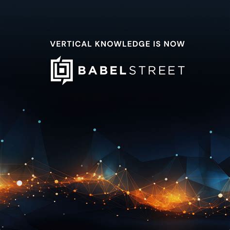 Babel Street Data Formerly Vertical Knowledge On Linkedin Babel
