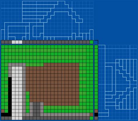 Suburban House 4 Blueprints For Minecraft Houses Castles Towers And