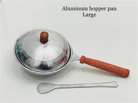 Good Quality Aluminium Hopper Pan Appa Thachchi With Spatula Sri