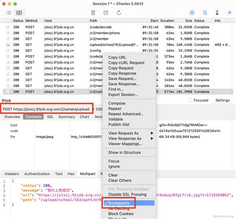 2024“江苏图采”小程序源码解析照片上传教程（charles抓包 Map Remote Multipart Encoder