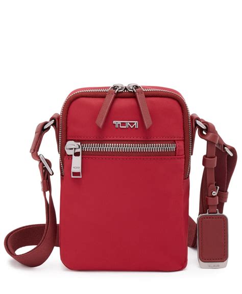 Tumi Womens Work Bag Persia Crossbody Desert Red