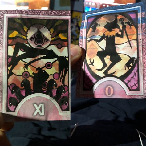 A Custom Double Sided Card I Made My Printer Was Almost Out Of Ink So Thats Why The Colors
