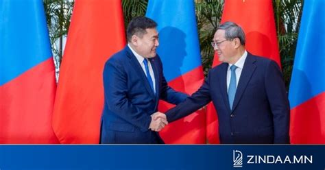 Ерөнхий сайд Л Оюун Эрдэнэ БНХАУ ын Төрийн зөвлөлийн Ерөнхий сайд Ли Чянтай уулзлаа