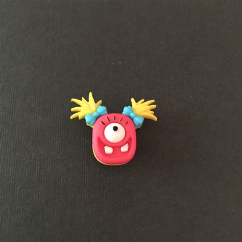 Monster Button Buttons Craft Button Craft Buttons Novelty Etsy