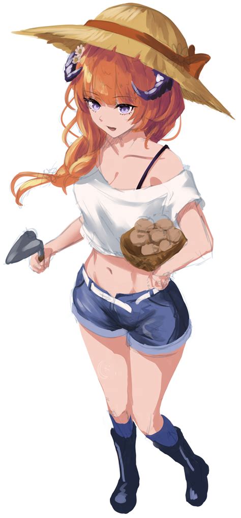 Chaciooh Bagpipe Arknights Arknights Highres 1girl D Alternate Costume Bare Shoulders