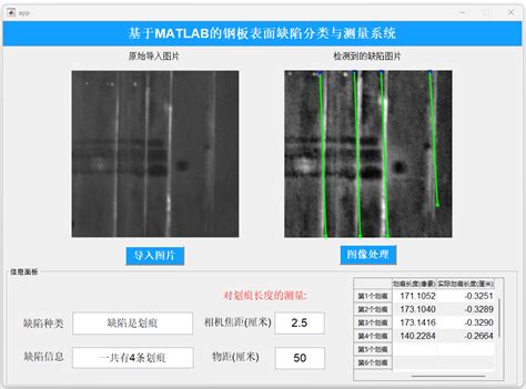 基于matlab的钢板表面缺陷检测系统 Gui界面 索炜达 猿创