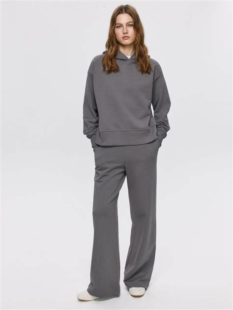 Брюки Женский Sela темно серый Повседневный размер 50 Лето Узбекистан купить C доставкой на