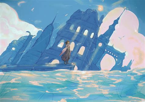 Emipon244 Yuna Ff10 Final Fantasy Final Fantasy X 1girl Bird