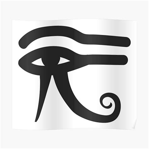 Eye Horus Symbol Ancient Egypt Culture Symbol Poster By Afrikana Beat