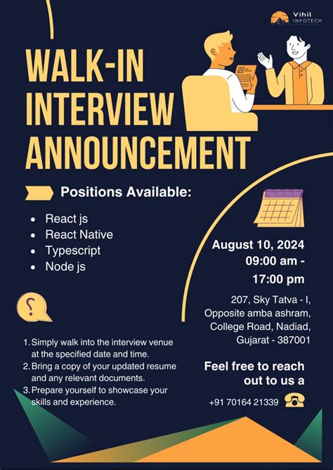 Vihil Infotech Private Limited On Linkedin Jobopportunity Walkininterview Techjobs Reactjs