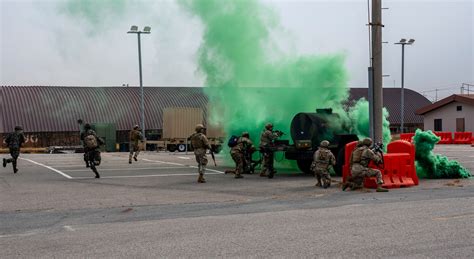 Rok Mpsus Defenders Tackle Combat Readiness Course Osan Air Base