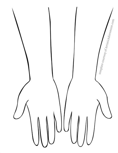 OLANI Reusable Washable Acrylic Hand For Mehendi Practice 2 Hand