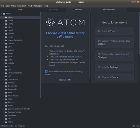 Atomでpythonを開発する環境を作る