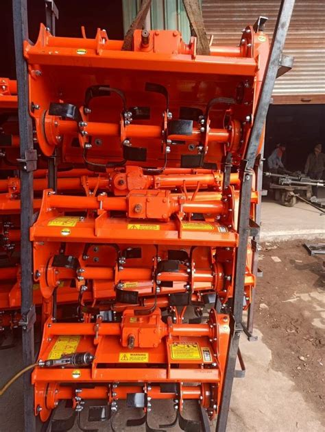 4 5 Feet L Cast Iron Mini Tractor Rotavator For Agriculture At Rs