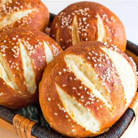 Pretzel Hamburger Roll Recipe Dandk Organizer