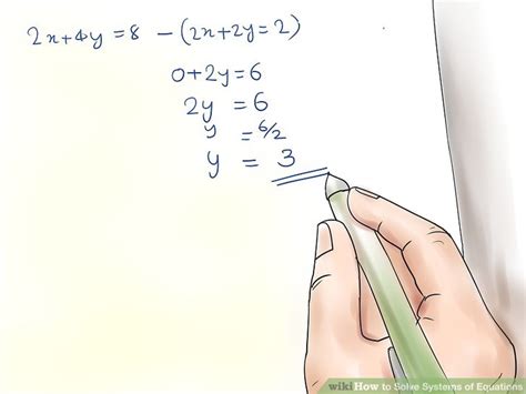 4 Ways To Solve Systems Of Equations WikiHow