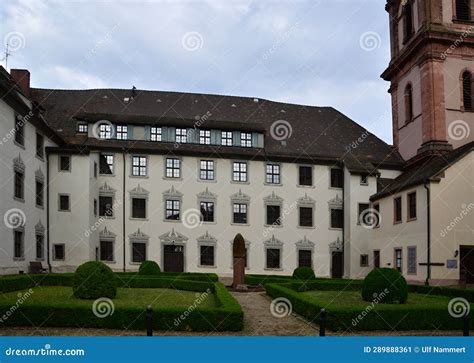 Historical Church In The Old Town Of Gengenbach Baden Wuerttemberg