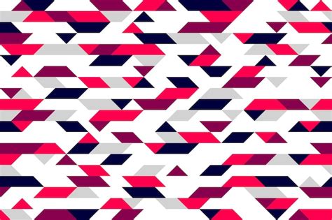 Premium Vector Chaotic Abstract Mosaic Vector Seamless Background