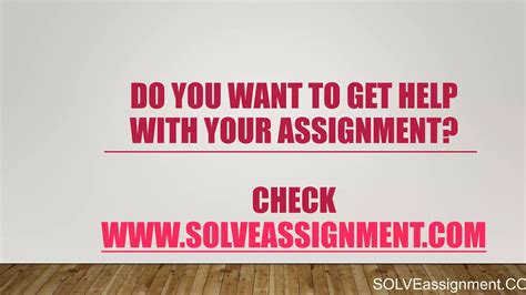 How To Do An Assignment Steps For Successful Assignment Ppt