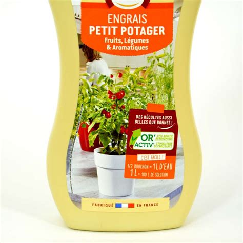 Engrais liquide potager fruits et légumes Or Brun litre UAB