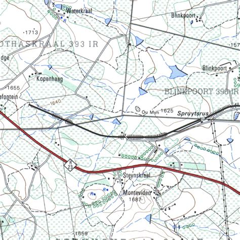 2628cb Heidelberg Gauteng Map By Chief Directorate National Geo