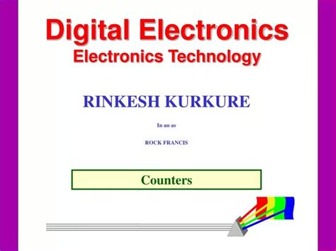 PPT Digital Electronics Electronics Technology PowerPoint