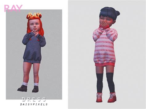 Ray Sweater Dress Ts4 The Sims 4 Download Simsdomination