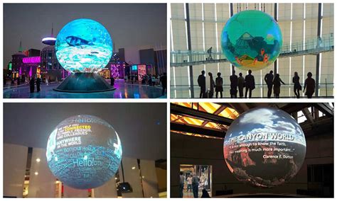 Led Sphere Displays Enhancing Spaces With 360° Visuals