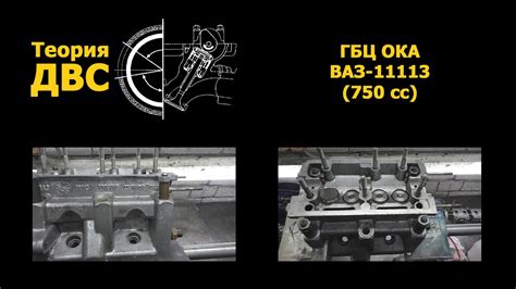 Теория ДВС: ГБЦ ОКА ВАЗ-11113 (750 сс) - YouTube