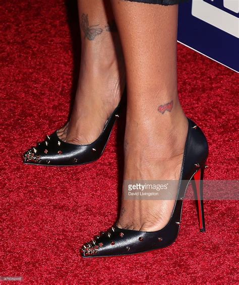 Tv Personality Tami Roman Shoe Detail Attends We Tvs Marriage