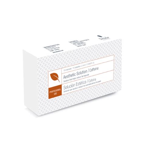 Sol Est Cafeina 10 Ampollas X 2ml Dermclar © Representaciones Nycole