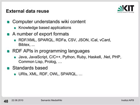 Tutorial Semantic Wikis And Applications Ppt