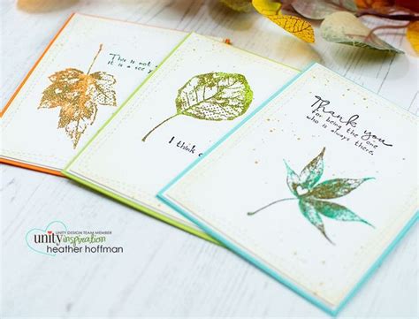 partial gold heat embossing unity blog unity stamps unity stamp