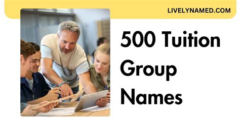 500 Catchy Tuition Group Names For Tutors And Educators
