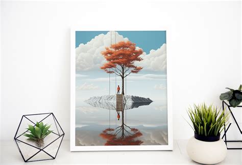 Surrealism Simplicity Surrealism Wall Art Surrealism Print Etsy
