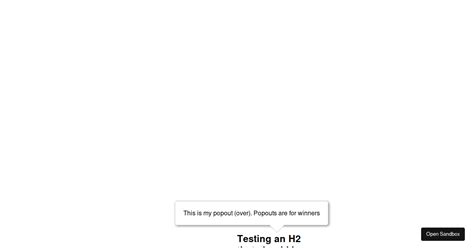 React Escape Examples Codesandbox