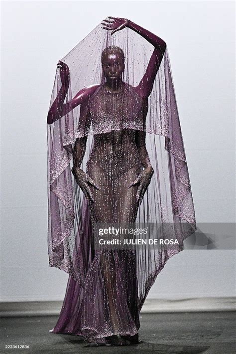 A Model Presents A Creation For Robert Wun During The Womens News Photo Getty Images