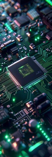 Premium Photo Modern Cpu Microchip With Rgb Fan View Of Advanced Gpu Chip