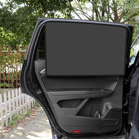 Parasol magnético para ventana lateral de coche cubierta de cortina