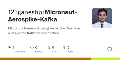 Github 123ganeshpmicronaut Aerospike Kafka Micronuts Framework